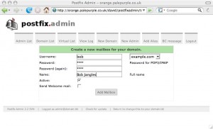 Manage easyly Postfix with Postfixadmin | Linuxaria