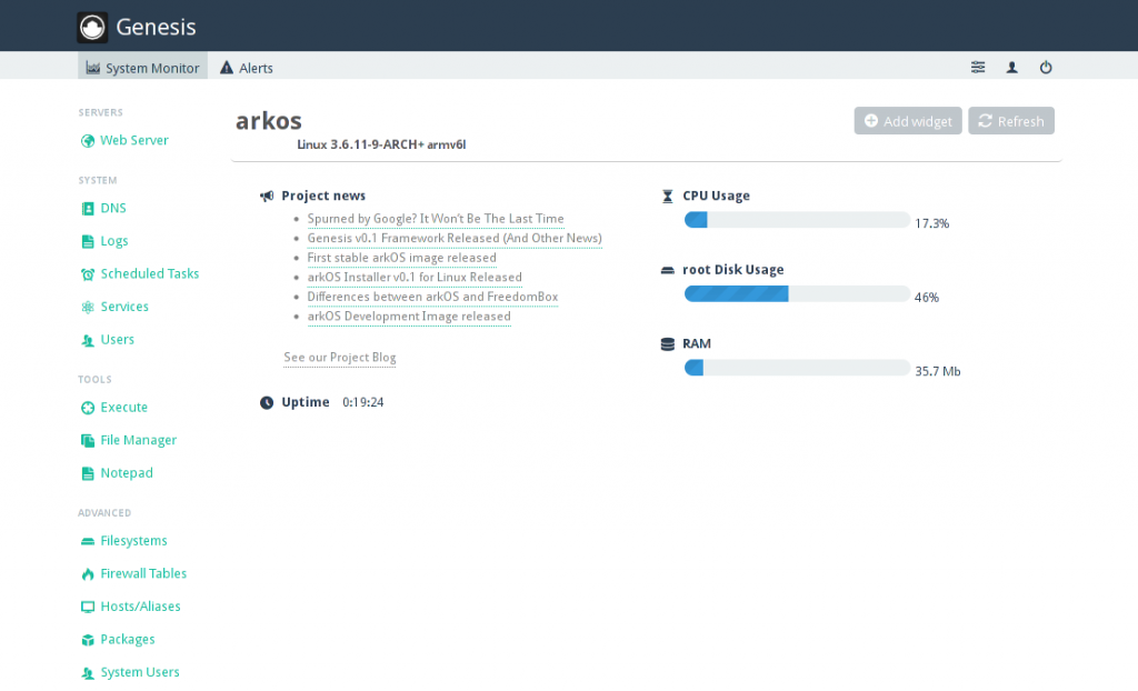 arkOS: build your Cloud with a Raspberry Pi | Linuxaria