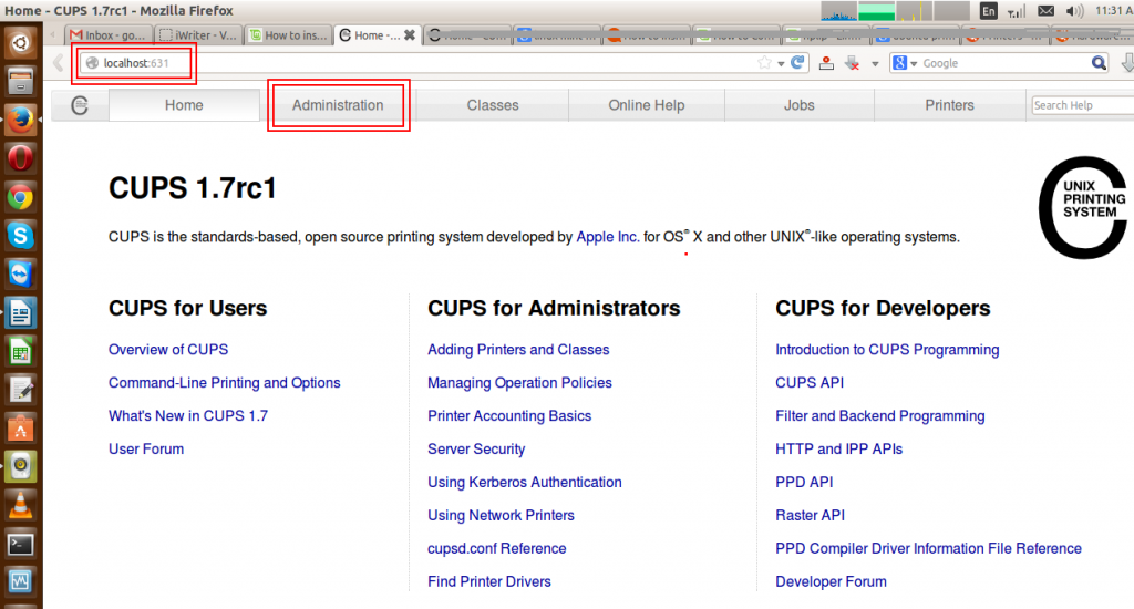 How To Add A Printer In Ubuntu Or Linux Mint With Cups Linuxaria